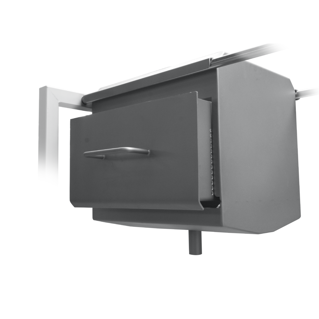 Manual tabletop skinning machine - Manually operated open fish skinner