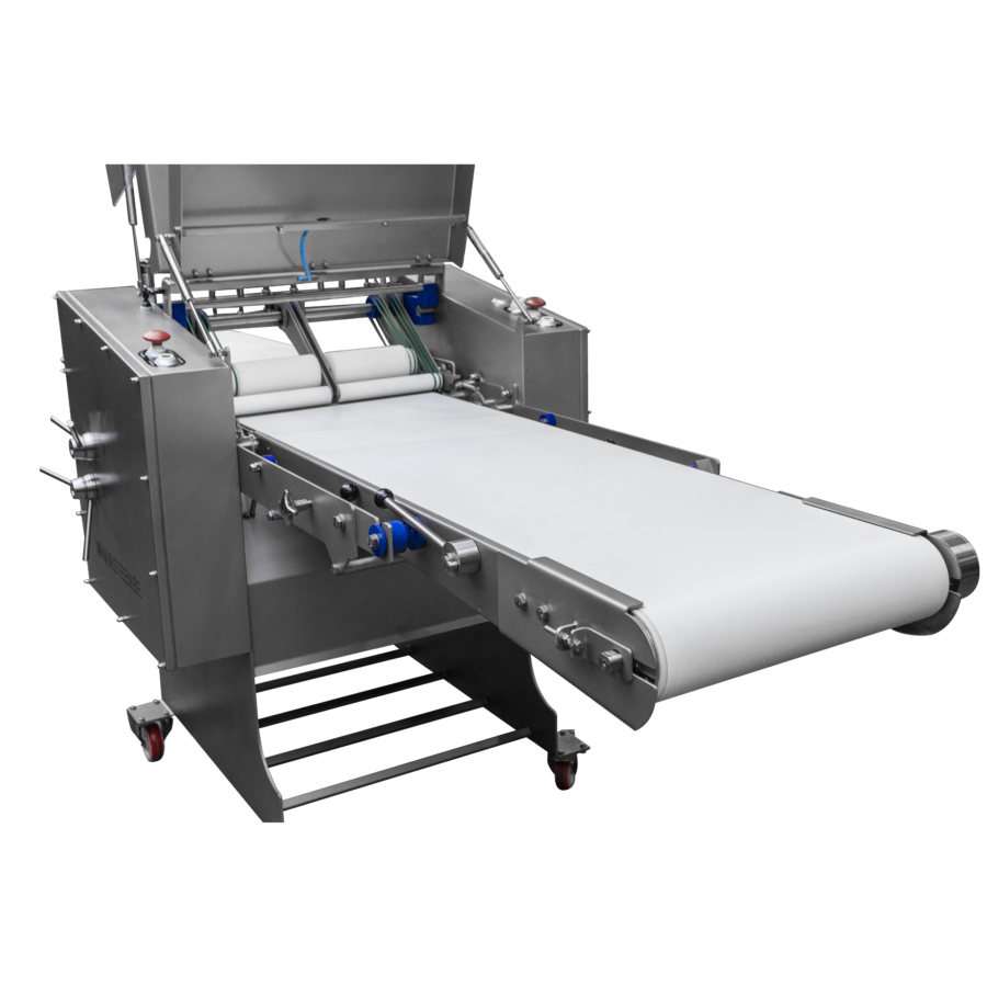 Automatic short fish (deep) skinner: fillet & fish (deep) skinning machine