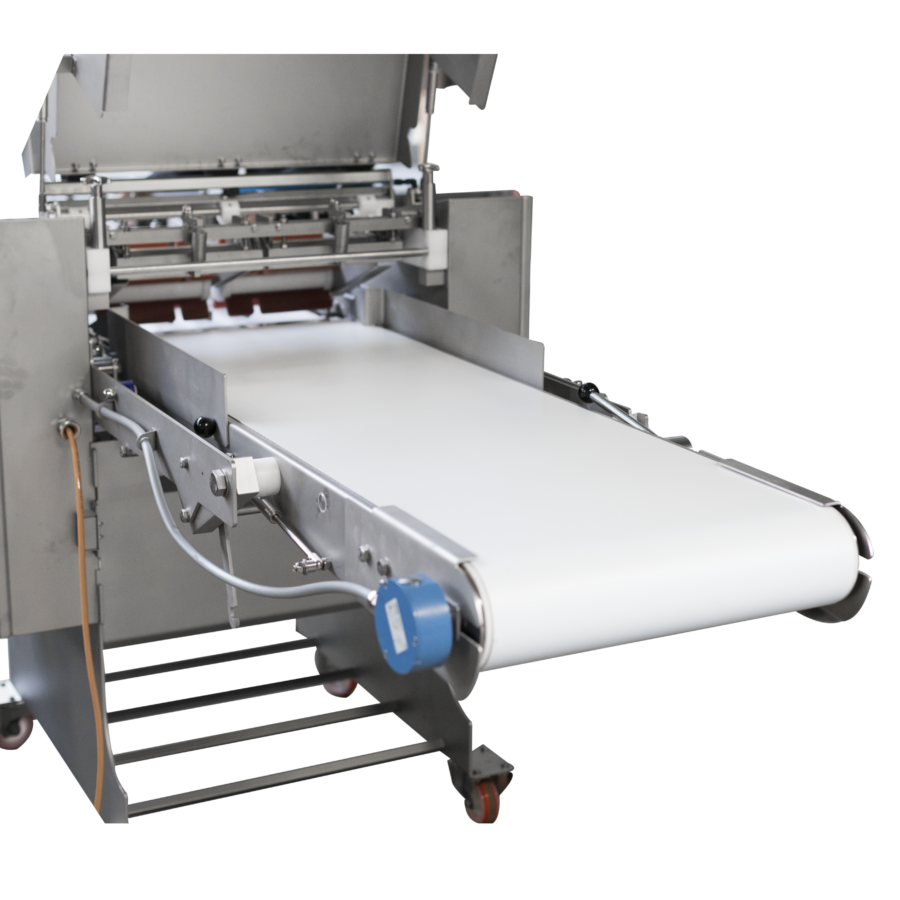 Automatic short poultry skinning machine: chicken, turkey duck bone in/out