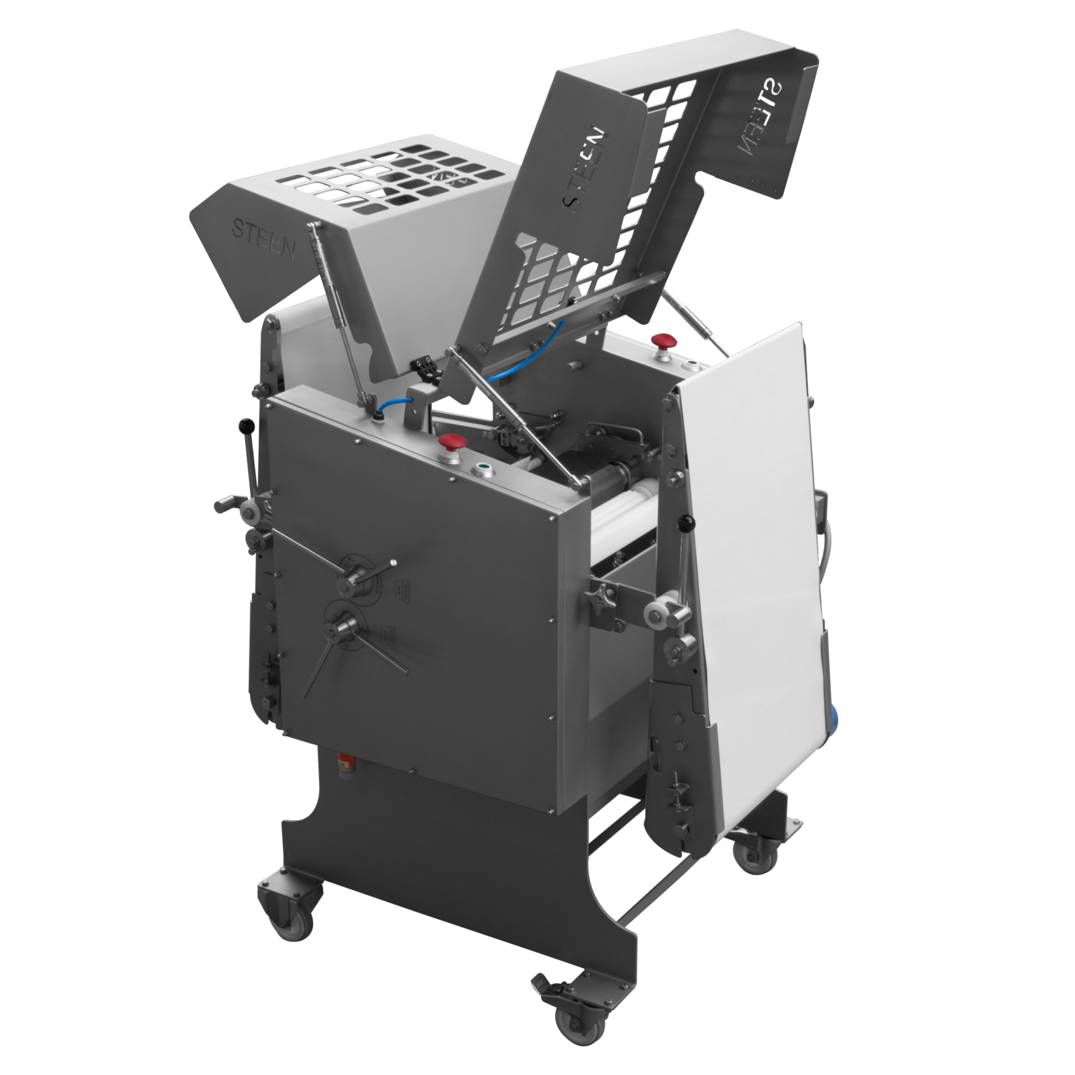 Automatic short poultry skinning machine: chicken, turkey duck bone in/out