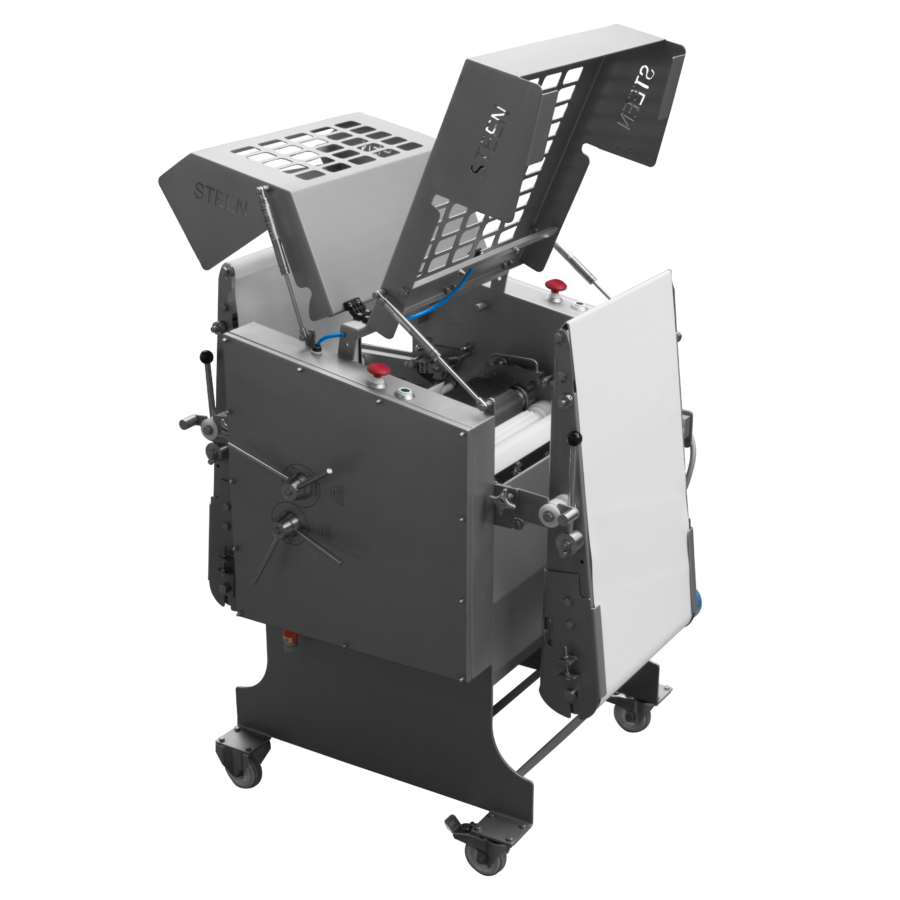 Automatic short poultry skinning machine: chicken, turkey duck bone in/out