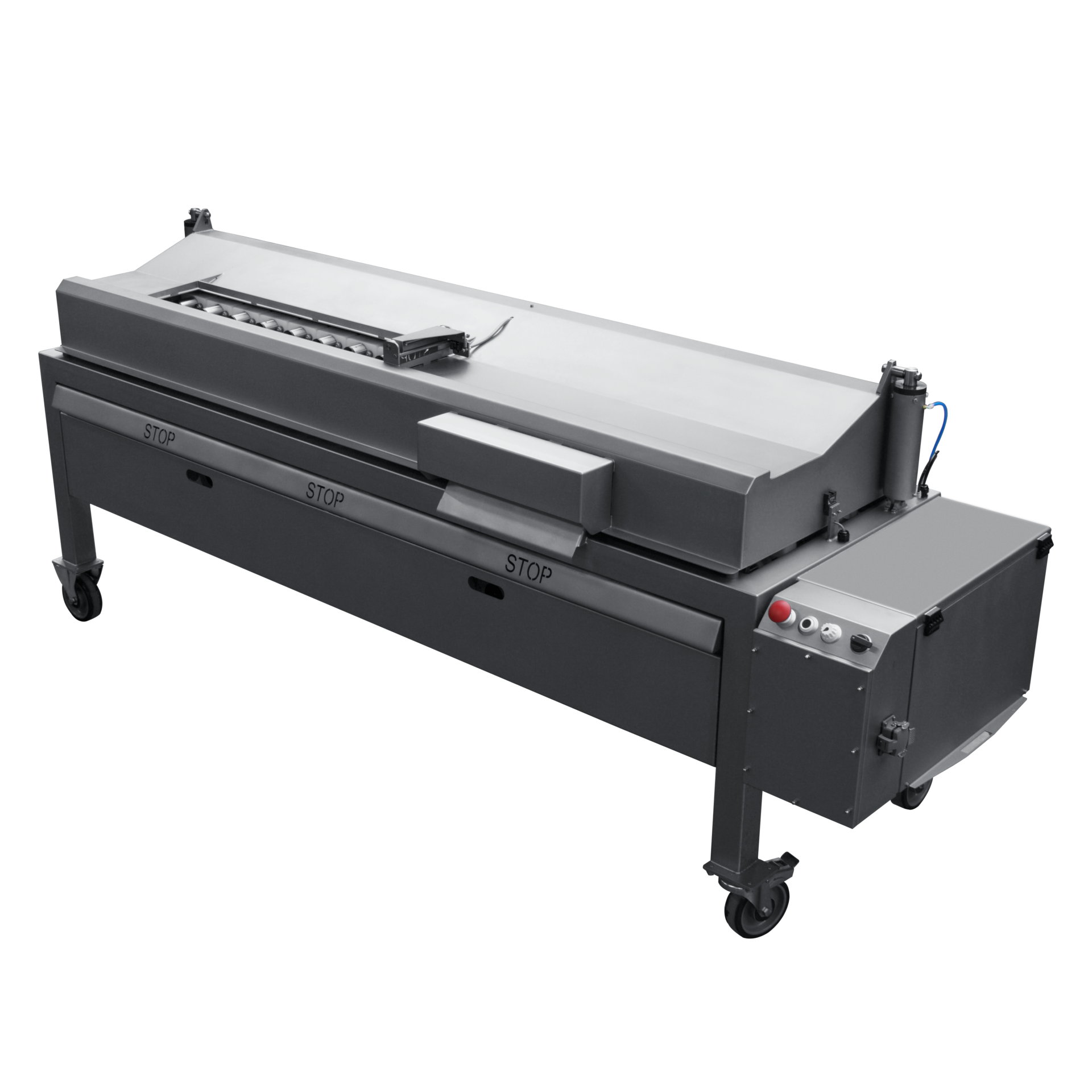 Automatic chicken deboning machine for thigh, drum, prime wing - STEEN